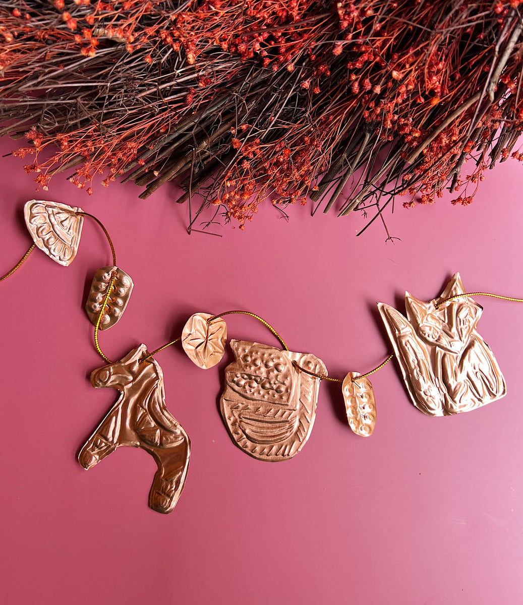 Copper Garland Metal Embossing Kit – Cate Paper Co.